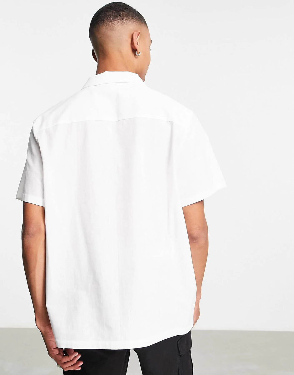 Comfy Bird Print Short Sleeve Shirt – Roar Fox