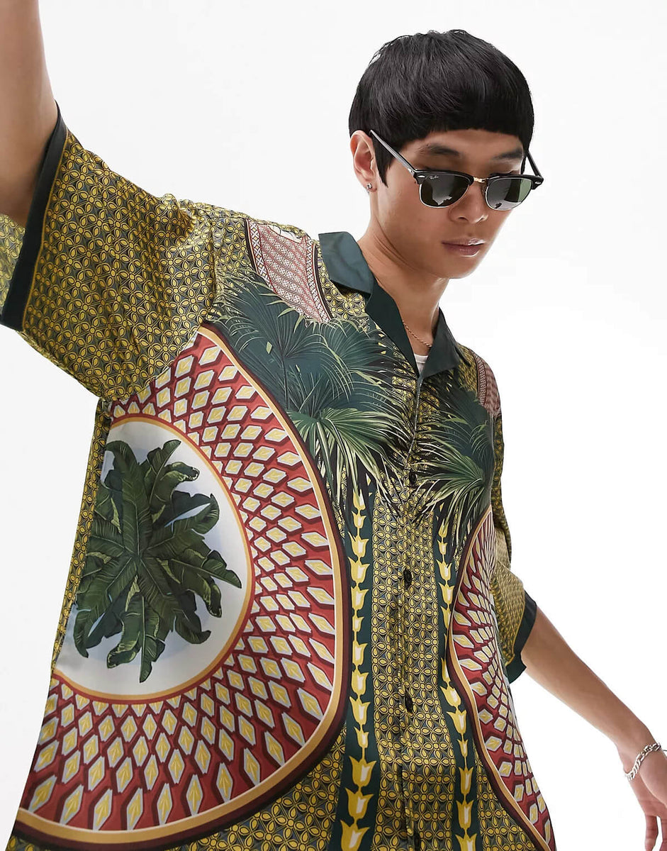 Palm House Multi Color Printed Shirt – Roar Fox