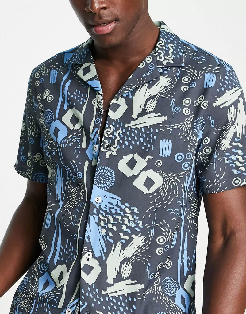 Washed Effect Vintage Inspired Print Co-Ords – Roar Fox